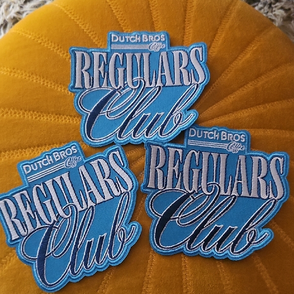 Dutch Bros | Other | Dutch Bros Limited Edition Regulars Club Patches ...